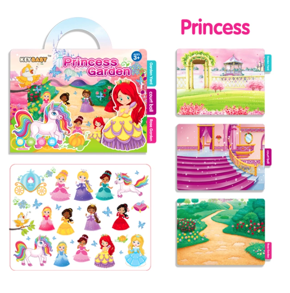Removable Vinyl Reusable Sticker Book – Science Kits SG