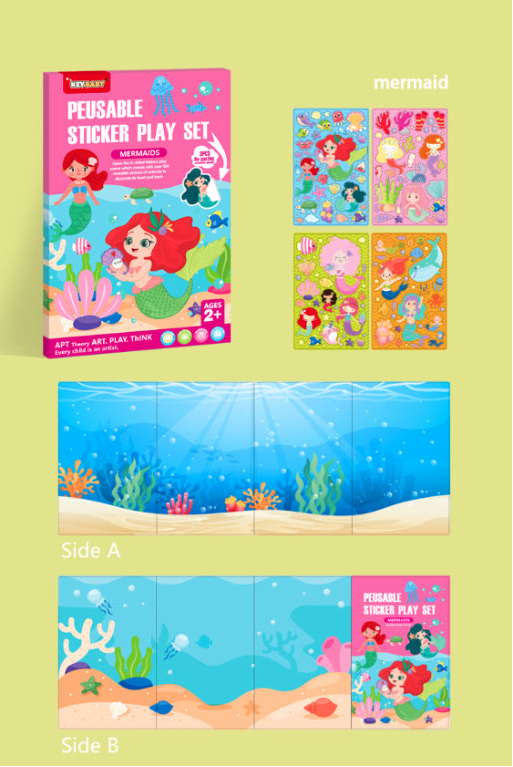 Reusable Sticker Play Set – Science Kits SG