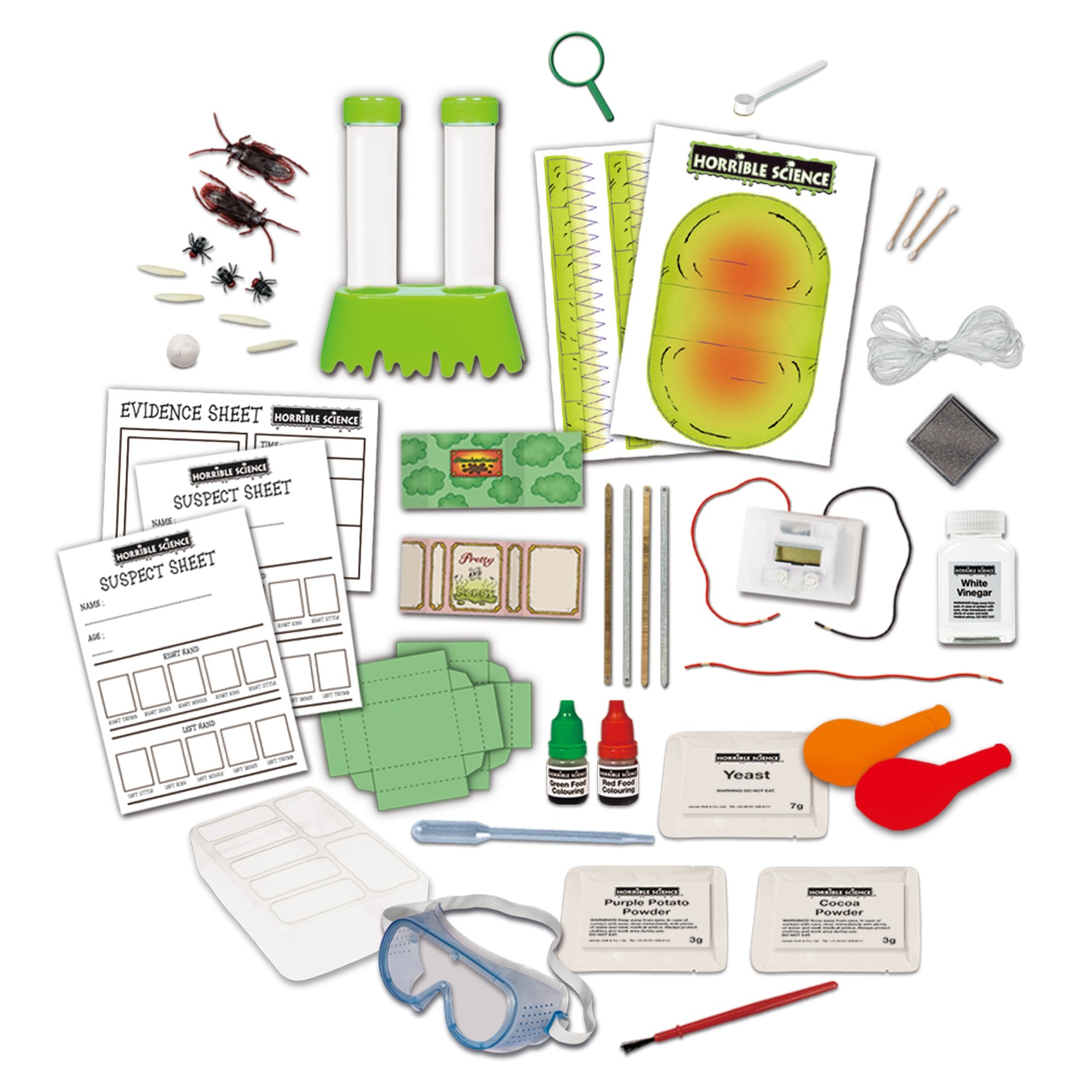 Horrible Science - Chaotic Kitchen Experiments – Science Kits SG