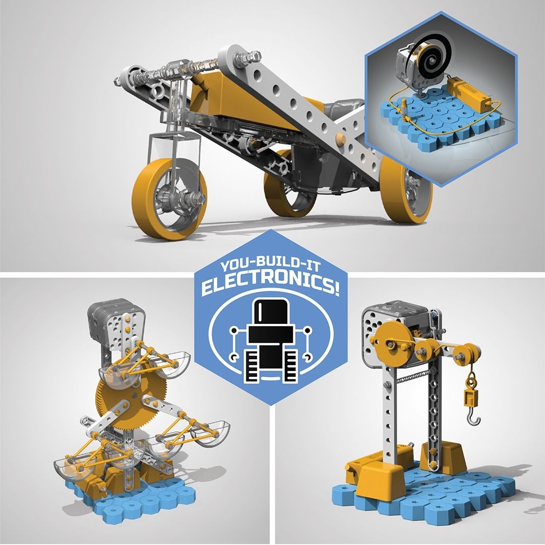 Electricity Construction Set (239-piece DIY Experimental Circuit Kit ...