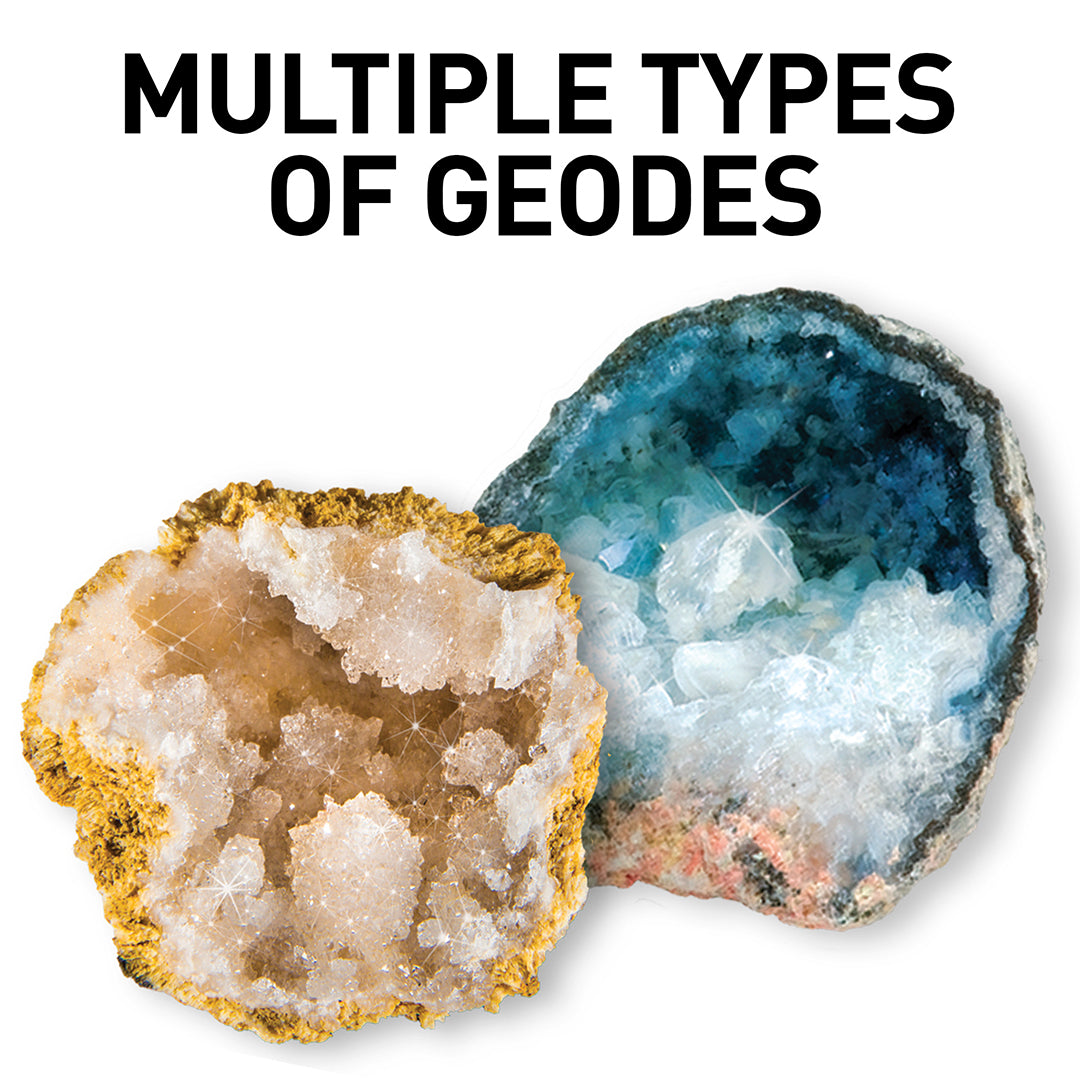 National Geographic Break Open 2 Real Geodes – Science Kits SG