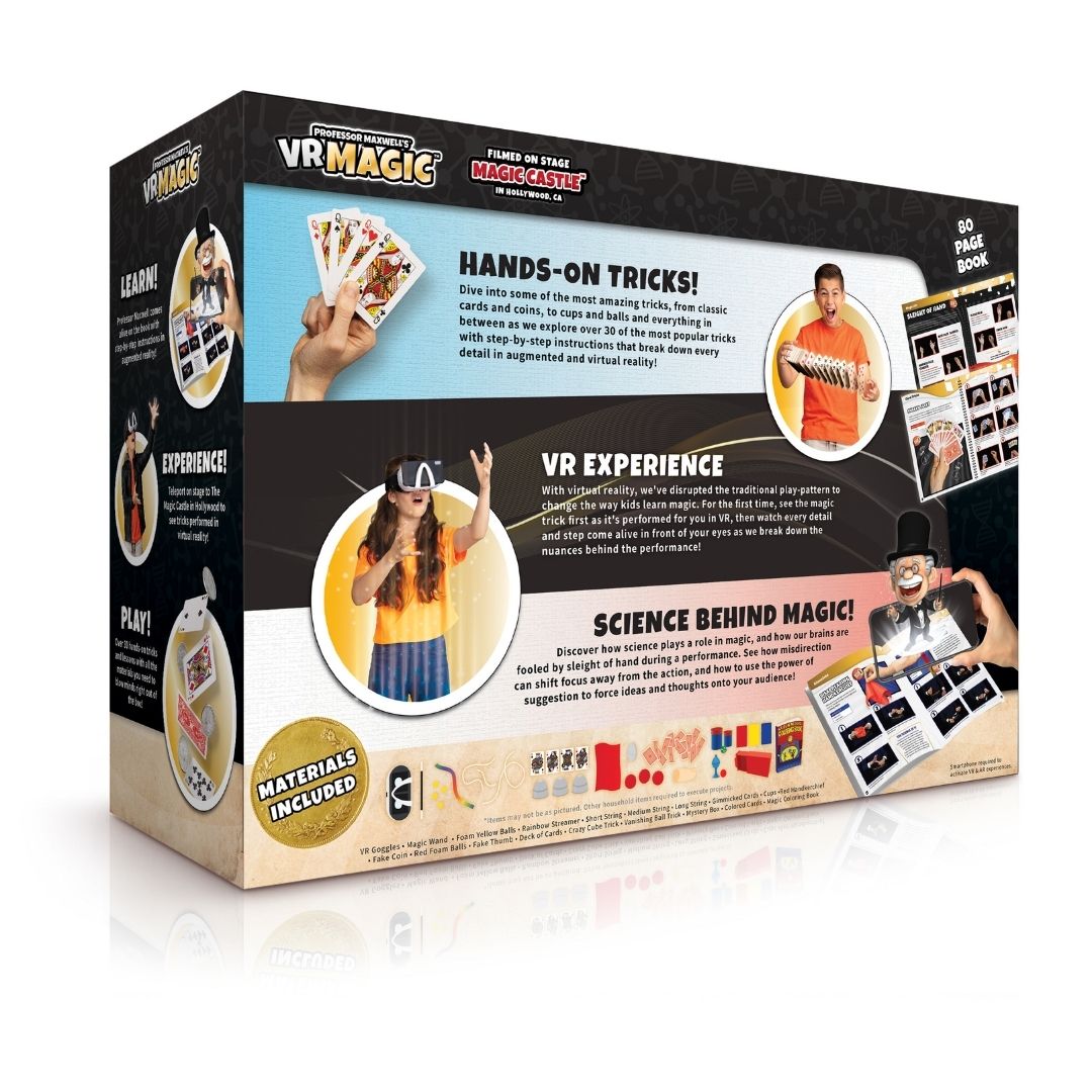 Professor Maxwell's VR Magic – Science Kits SG